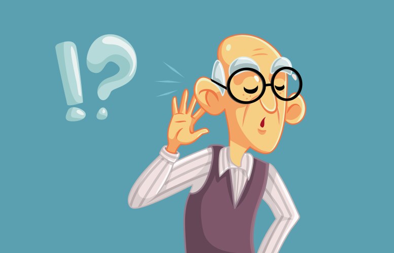 Hearing Loss Cartoon Vector Images (over 410)
