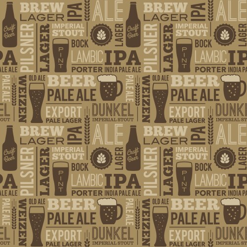 Beer Pattern Vector Images (over 17,000)