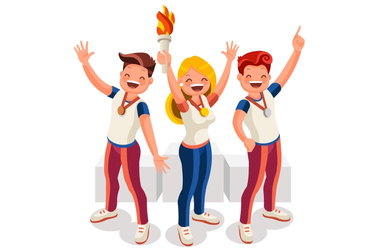 Athletics Cartoon Vector Images (over 90,000)