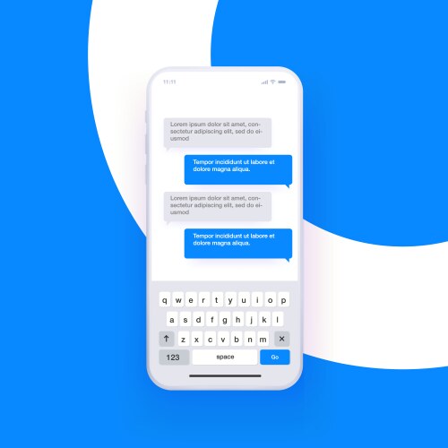 Messenger Mockup Vector Images (over 1,500)