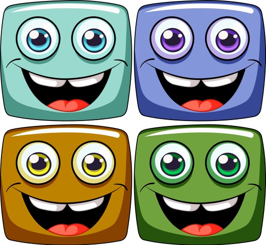 Square Cartoon Vector Images (over 82,000)