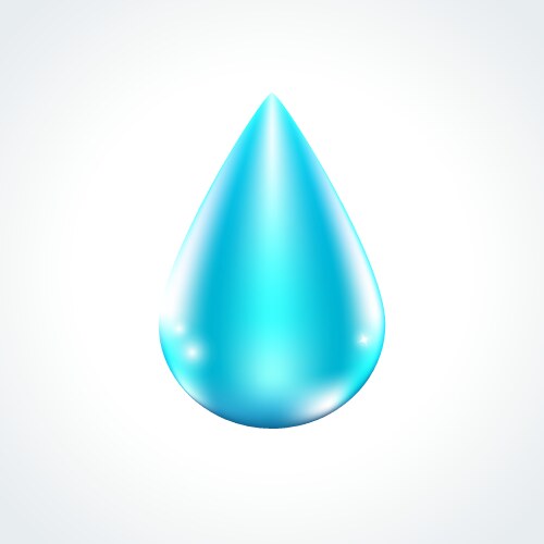 Water drop cartoon Royalty Free Vector Image - VectorStock