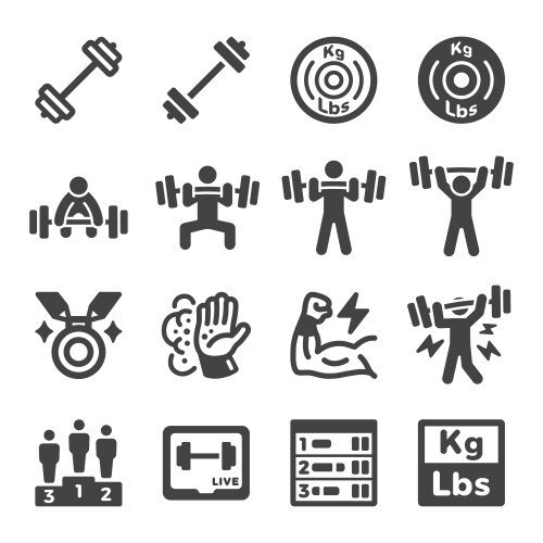 Weight Lifting Vector Images (over 50,000)
