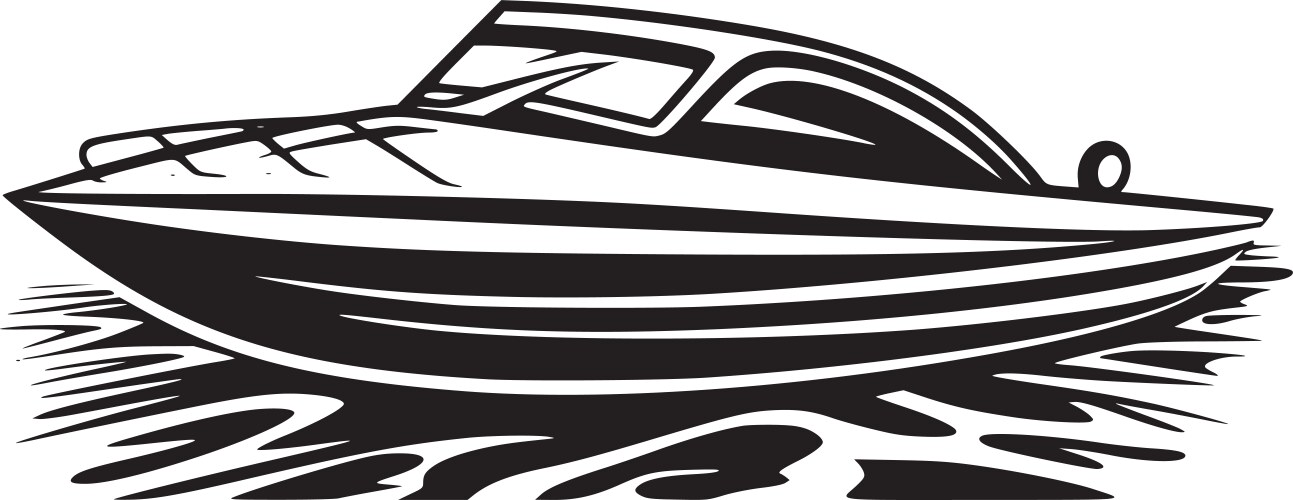 Boat logo design Royalty Free Vector Image - VectorStock