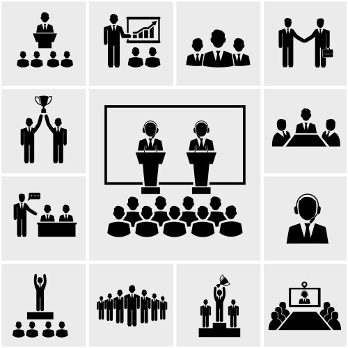 Conference Presentation Vector Images (over 57,000)