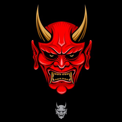 Oni Face Vector Images (over 1,500)