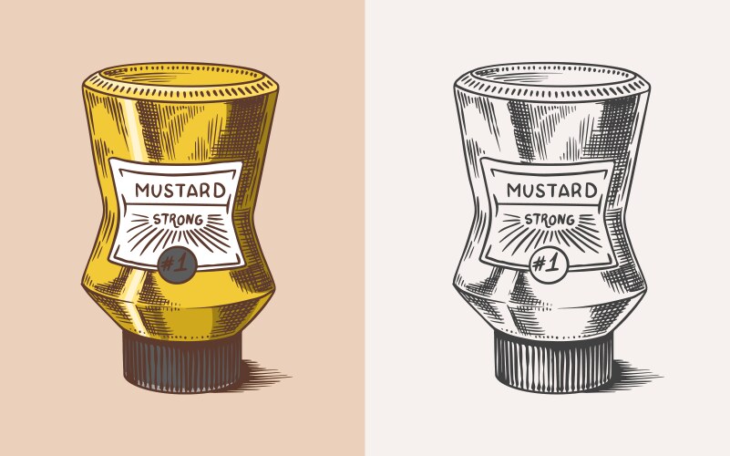 Mustard Label Vector Images (over 2,300)