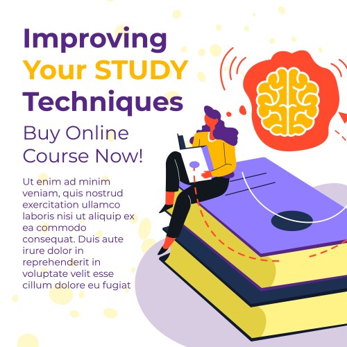 Prompt engineering study online course Royalty Free Vector