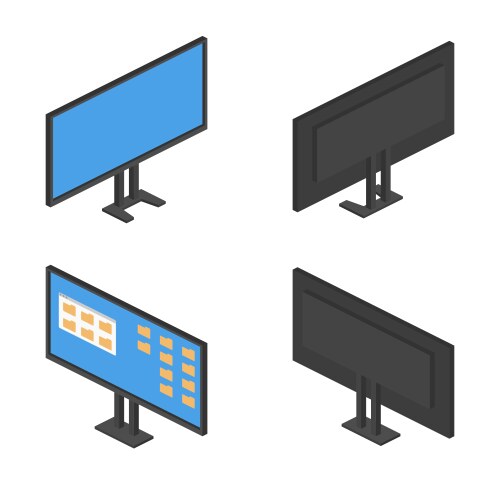 Isometric Pc Vector Images (over 17,000)