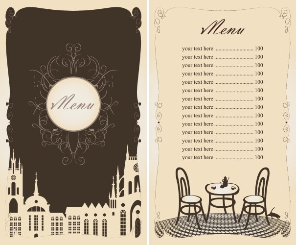 Blank Menu Vector Images (over 25,000)