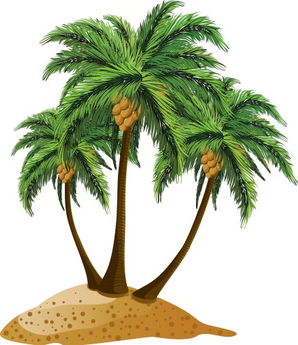 Cartoon palm trees Vector Images & Graphics for Commercial Use ...