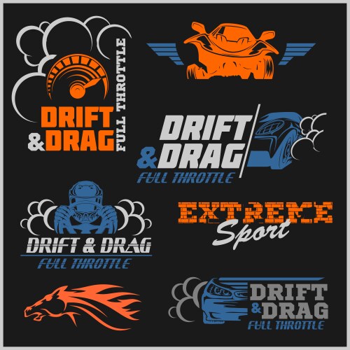 Motor racing Royalty Free Vector Image - VectorStock