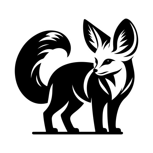 Fennec logo Vector Images & Graphics for Commercial Use | VectorStock