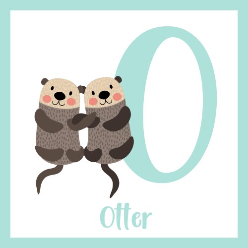 Letter O Flash Cards Vector Images (over 150)