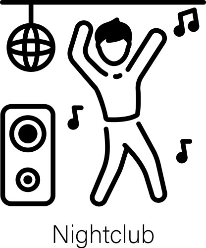 Nightclub Icon Vector Images (over 10,000)