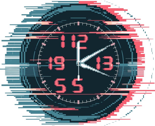 Distorted Clock Vector Images (48)