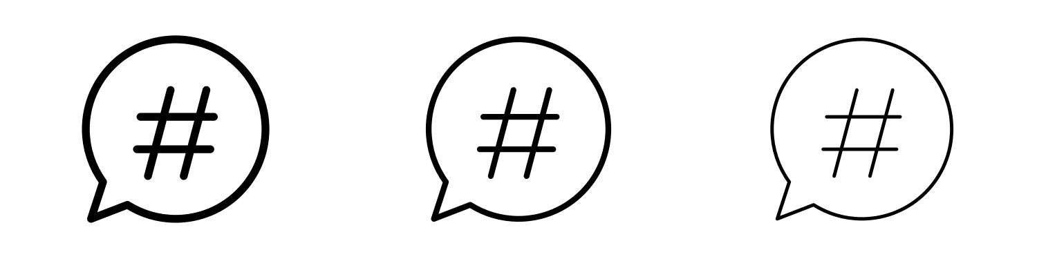 Black Hashtag Vector Images (over 5,100)