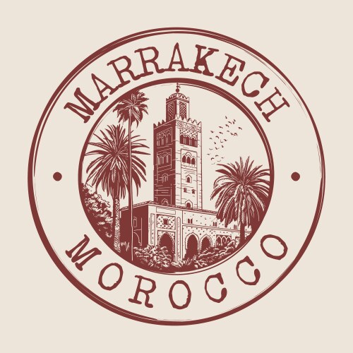 Marrakech Vector Images & Graphics for Commercial Use | VectorStock