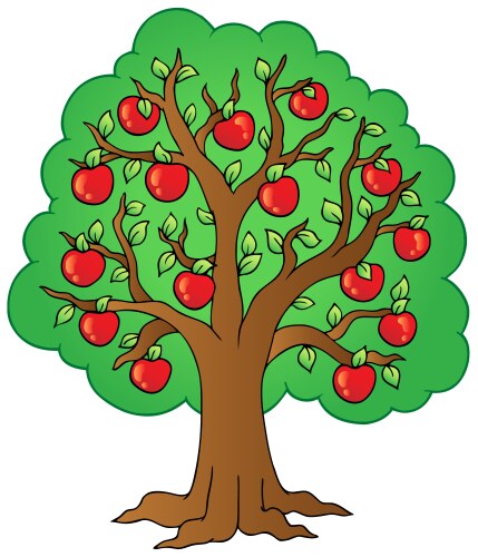 Apple Tree Cartoon Vector Images (over 4,700)