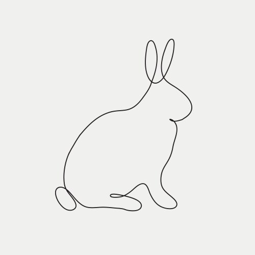 Rabbit Outline Vector Images (over 23,000)