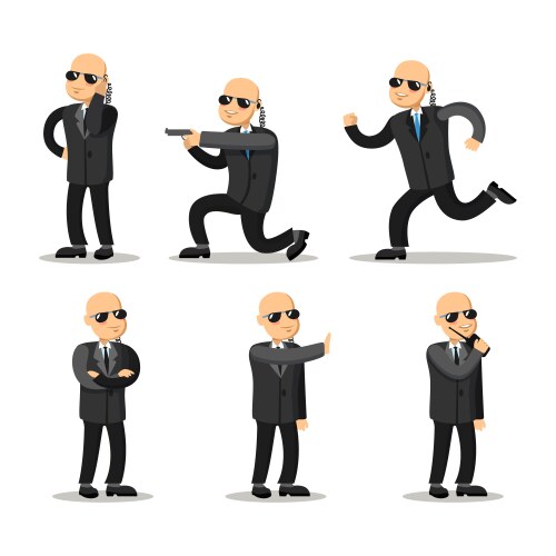 Cartoon Guard Security Vector Images (over 11,000)
