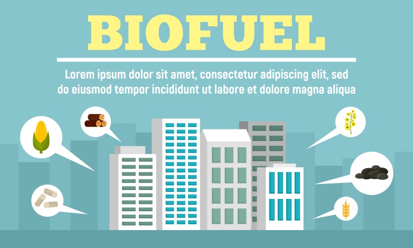 Biofuel production process using algae biomass Vector Image