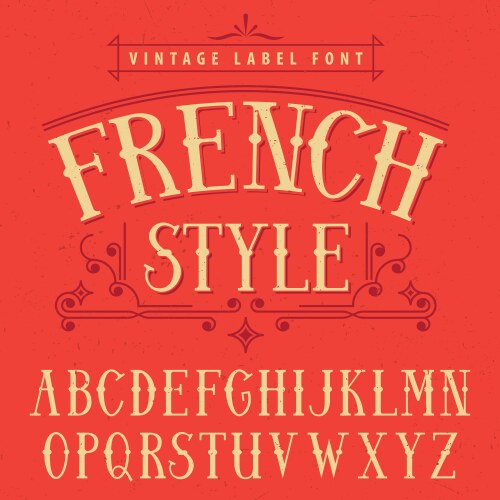 French Font Vector Images (over 2,800)