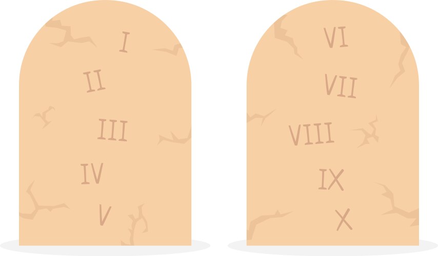 10 Commandments Vector Images (over 1,200)