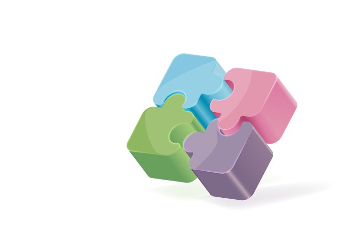 3d Puzzle Vector Images (over 17,000)