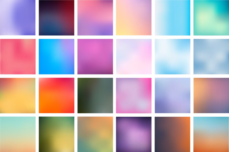 Abstract blurred color background Royalty Free Vector Image