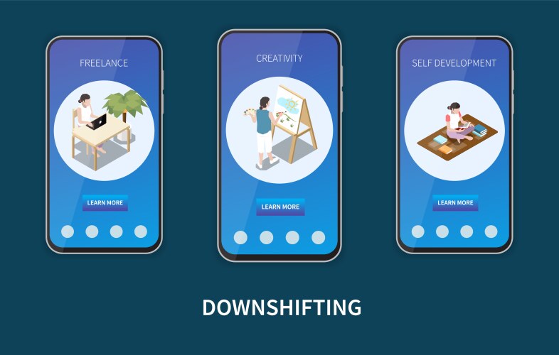 Targeting vertical banners set Royalty Free Vector Image