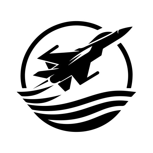 Fighter Jet Logo Defense
