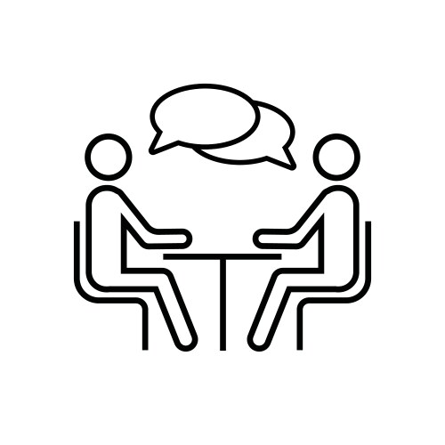 Two People Speaking Vector Images (over 1,900)