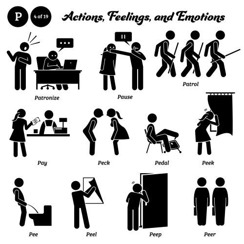 Stickman Pay Vector Images (over 120)