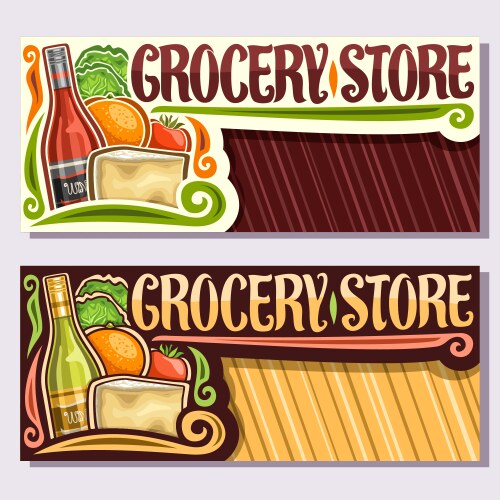 Grocery Store Banner Vector Images (over 4,800)