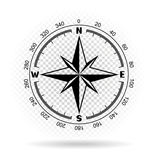 Compass Black and White Vector Images (over 11,000)