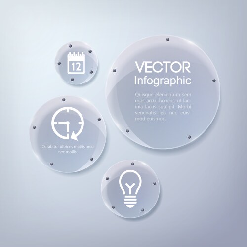 Datacenter engineers infographic concept Vector Image