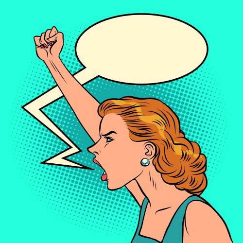 Woman Protest Vector Images (over 17,000)