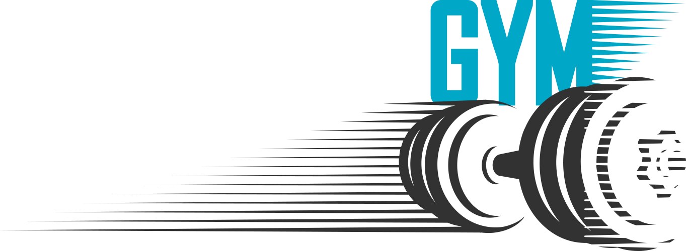 Gym symbol Royalty Free Vector Image - VectorStock