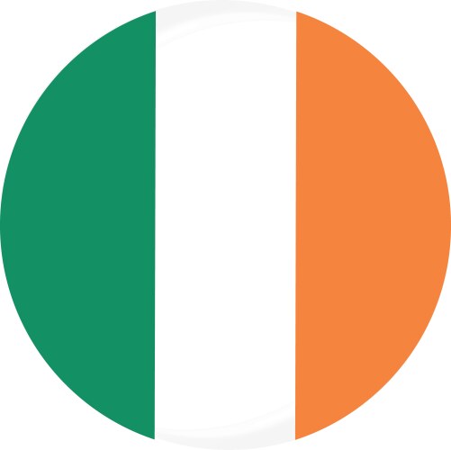 Ireland Flag Round Vector Images (over 800)