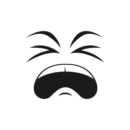Lonely Emoji Emoticon Vector Images (over 290)