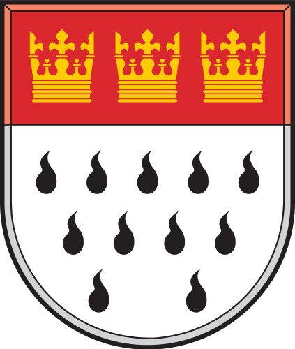 Stuttgart coat of arms Royalty Free Vector Image