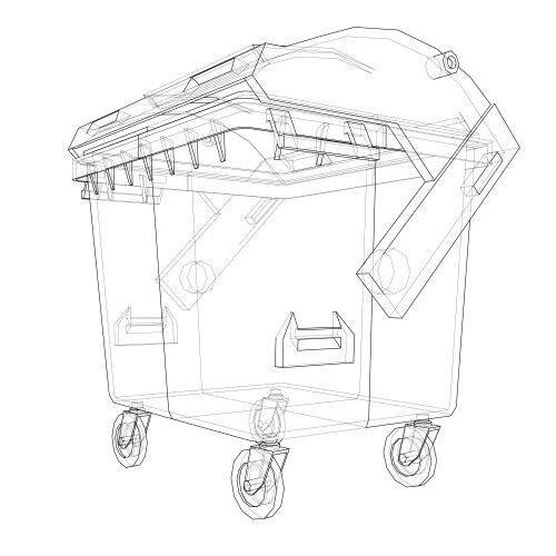 Dumpster Drawing Vector Images (over 360)
