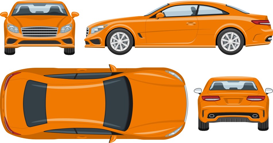 Car Side View Top Vector Images (over 1,800)