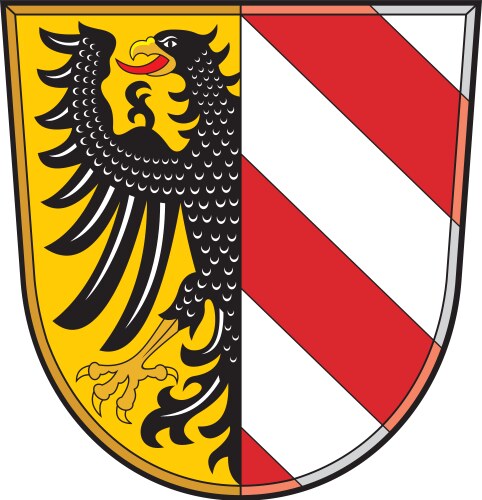 Stuttgart coat of arms Royalty Free Vector Image