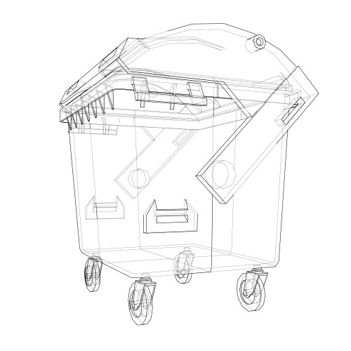 Dumpster Drawing Vector Images (over 360)