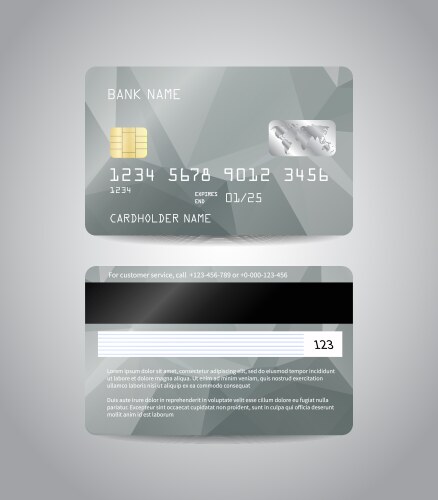 Credit card Royalty Free Vector Image - VectorStock