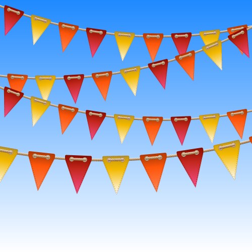 Triangle Flags on the Strings Vector Images (over 4,600)