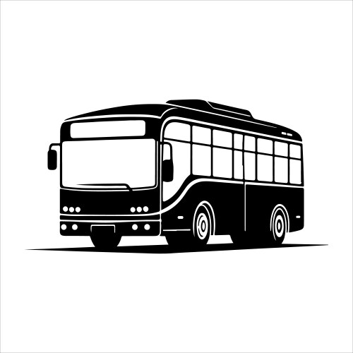 Bus Silhouette Vector Images (over 17,000)