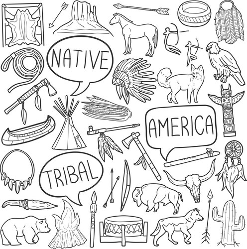 Native American Logos Vector Images (over 4,800)